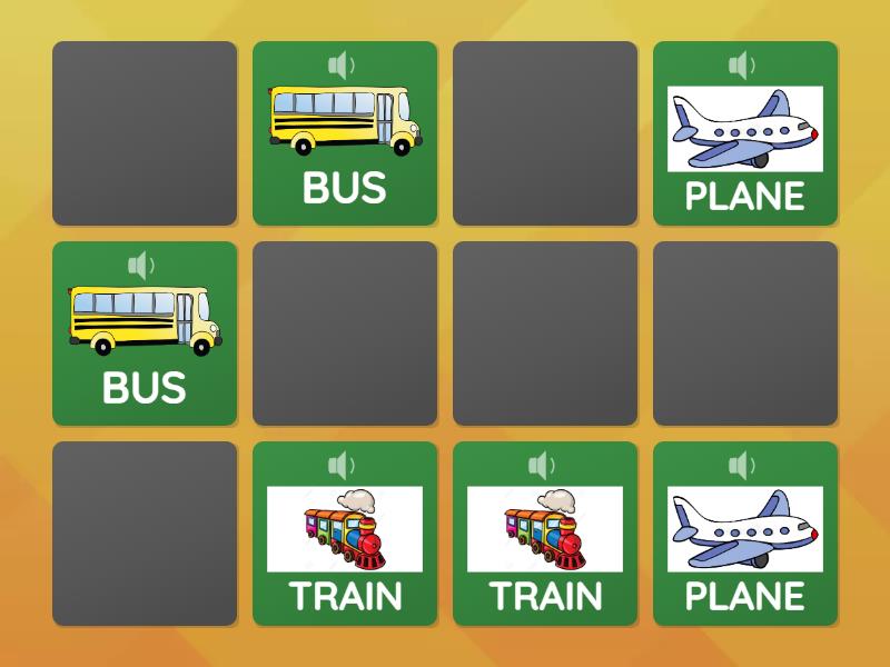 VEHICLES - Matching pairs