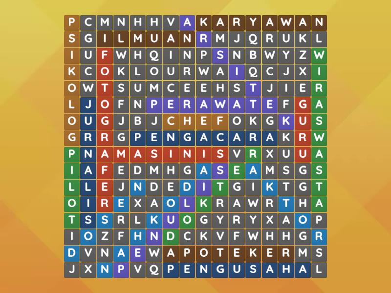 Profesi - Wordsearch