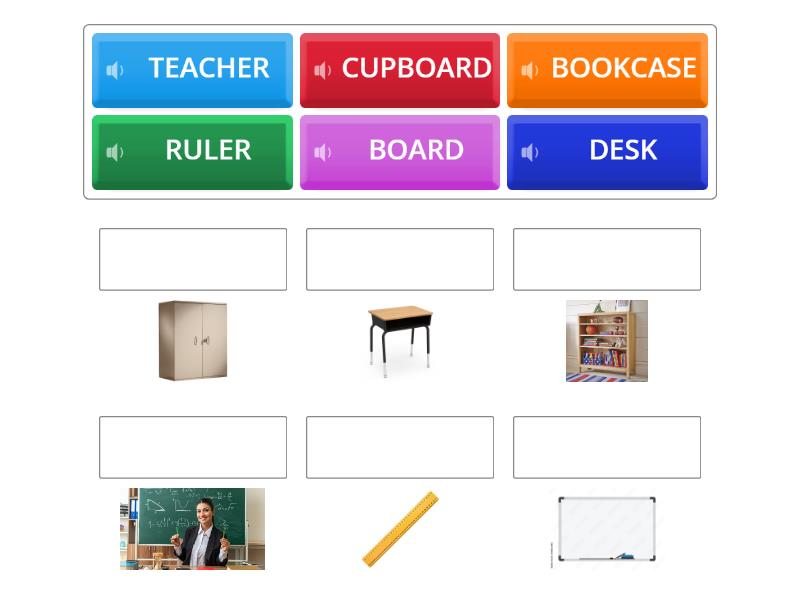 Kids Box 2 - Unit 2 - Vocabulary 1 - Match up