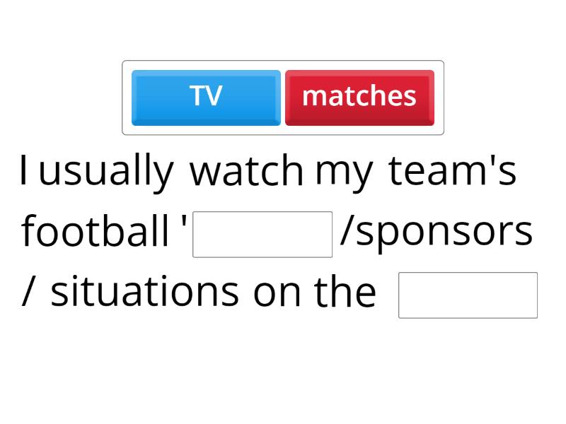 ct - Complete the sentence