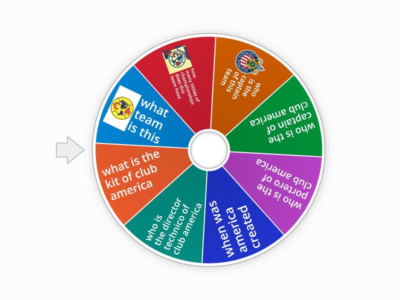 soccer - Spin the wheel