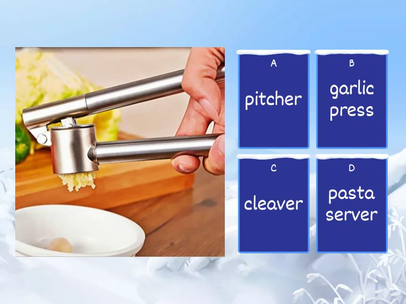 Kitchen utensils part1 - Quiz