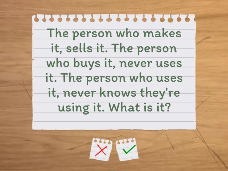 I4+ Riddles - Flash cards