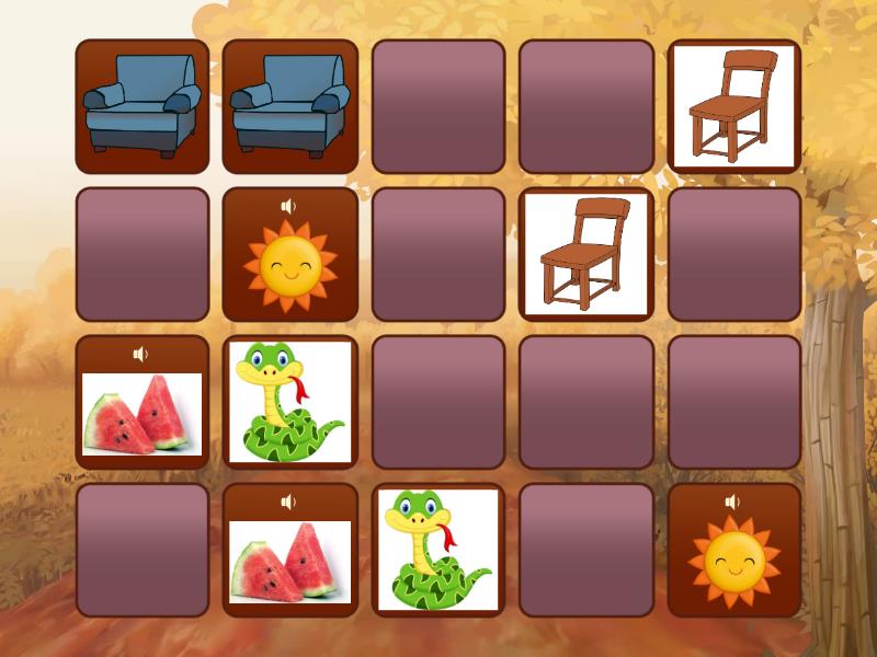 memorama S - Matching pairs