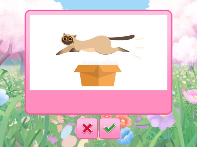 Prepositions of Places - Flash cards