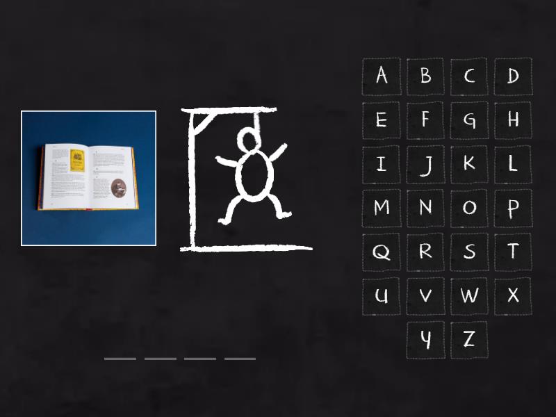 Grade 4 Stationery Hangman - Pendu