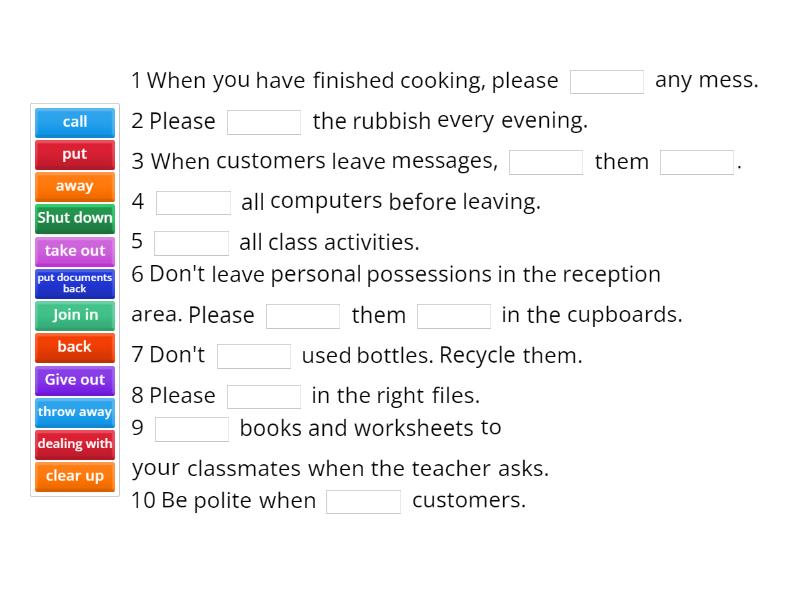 8A Changing rules RM b1 - Missing word