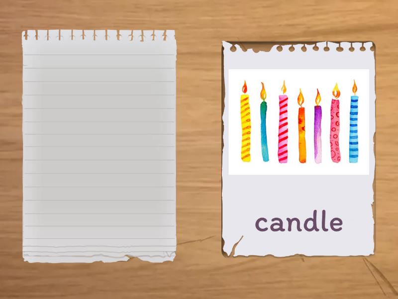 Happy birthday - Cartas al azar