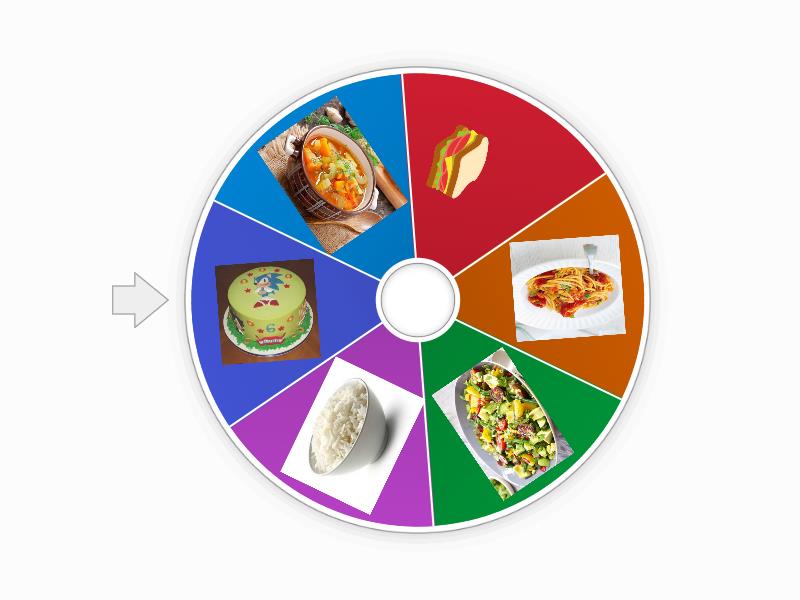 Safari 1 food (wheel) - Random wheel