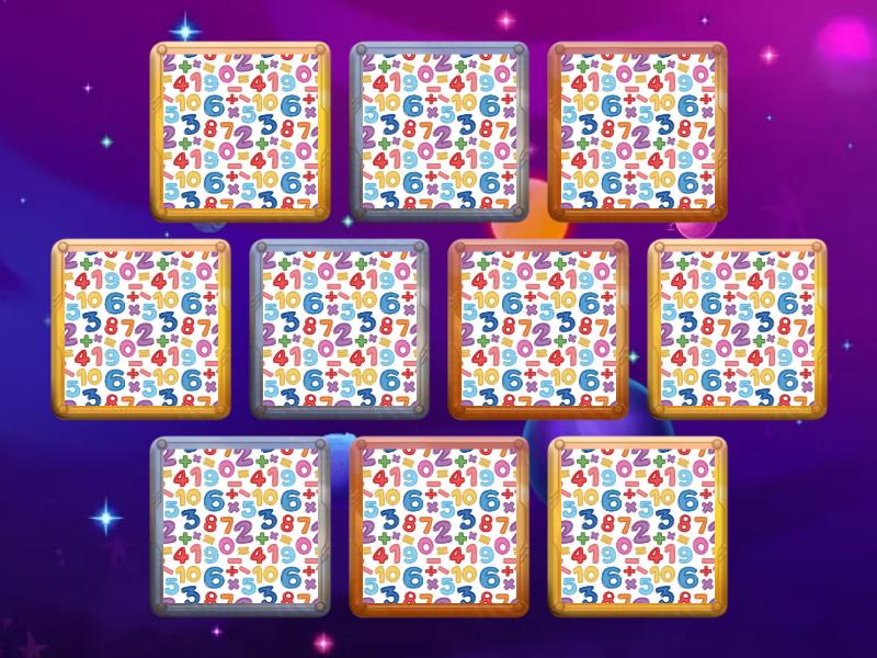 Numeros secretos - Flip tiles