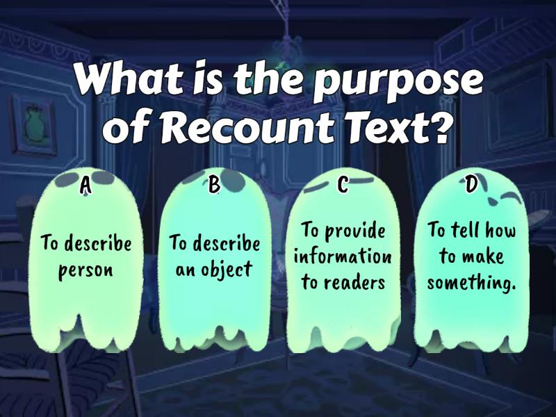 Recount Text - Quiz