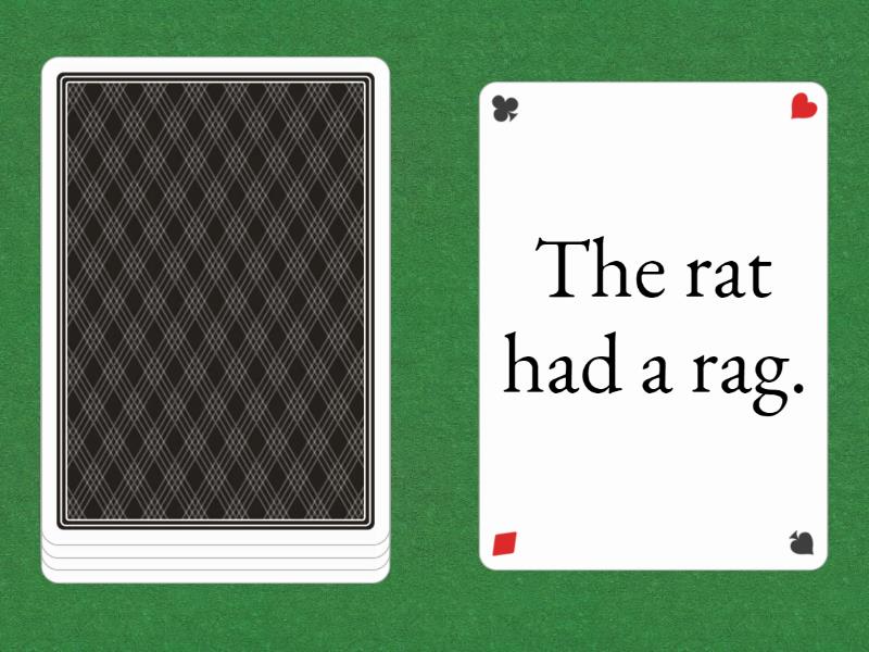 1.1 Dictation Sentences (1/4) - Speaking cards