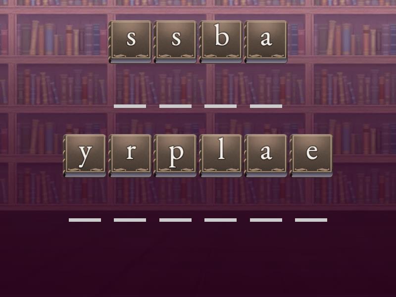 EF Elementary - Anagram