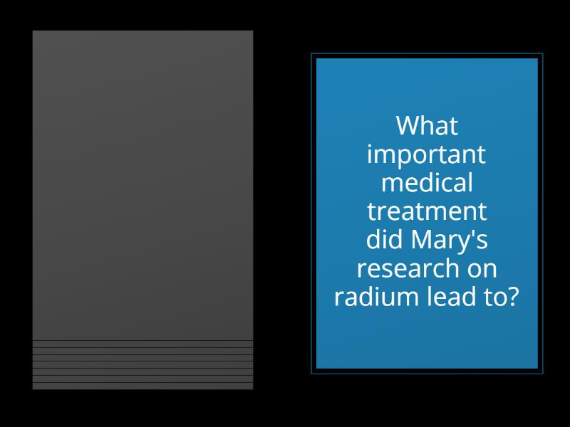 Marie Curie - Speaking cards