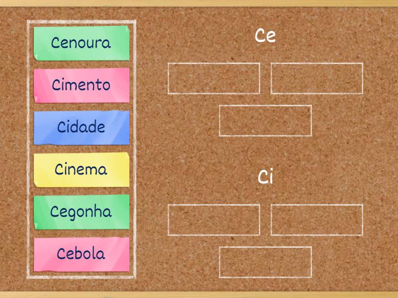 Ce Ci - Group sort