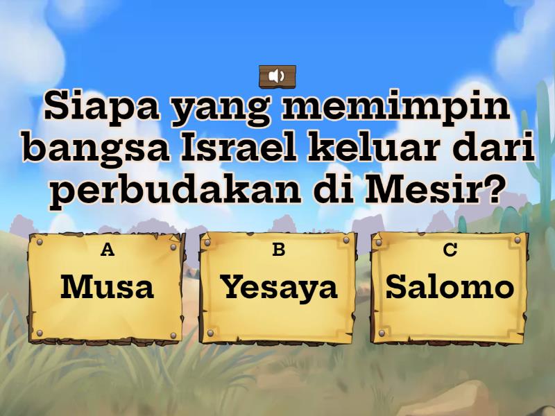 KUIS ALKITAB - Cuestionario