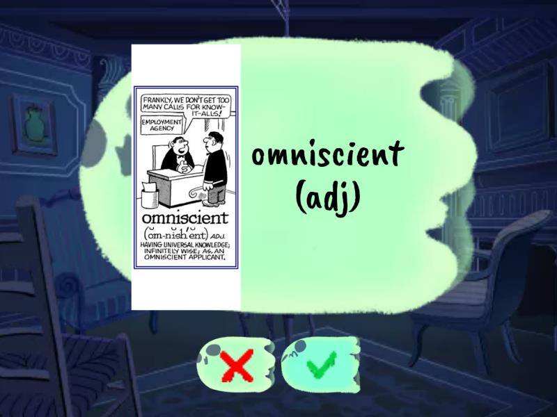 "The Open Window" - Flash cards