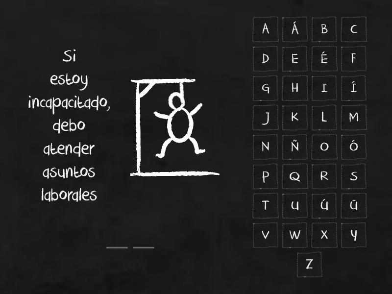 DESCONT Lanzamiento Objetivos Desarrollo Sostenible - Ahorcado