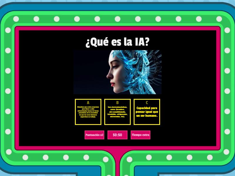Inteligencia Artificial. (IA) - Concurso de preguntas