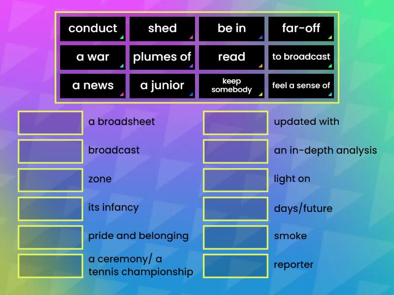 Complete Advanced Unit 8 Listening Part 3 - Match up
