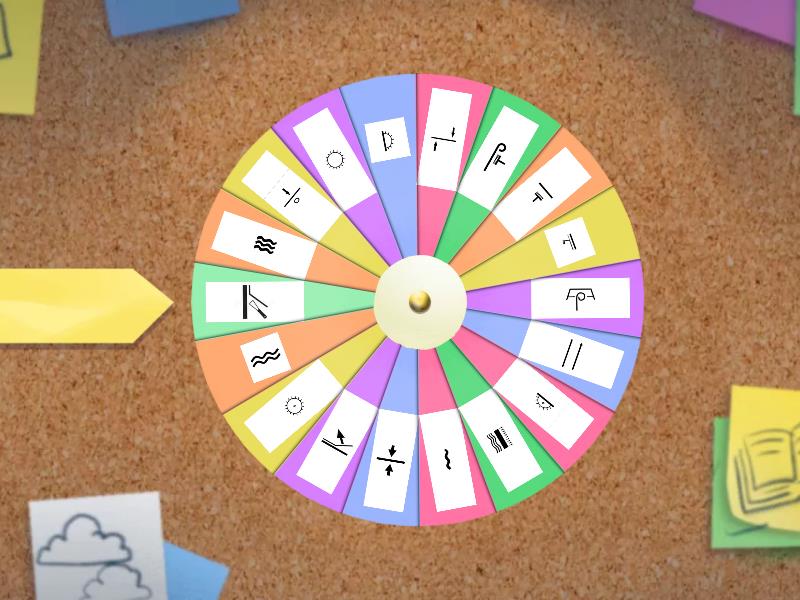 Wallpaper Symbols - Spin the wheel