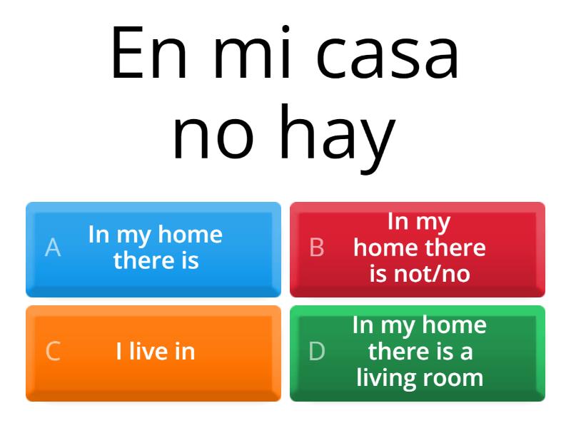 Mi Casa L5 - Quiz