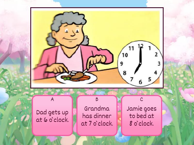 Daily routine - Quiz