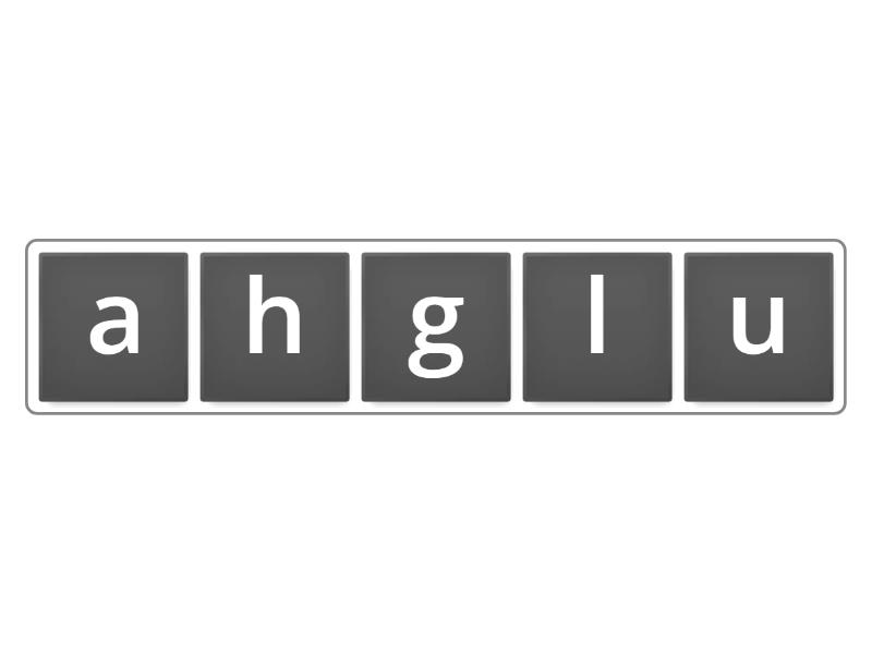 G3 Spelling 6 (gh/ph words, academic words) - Anagram