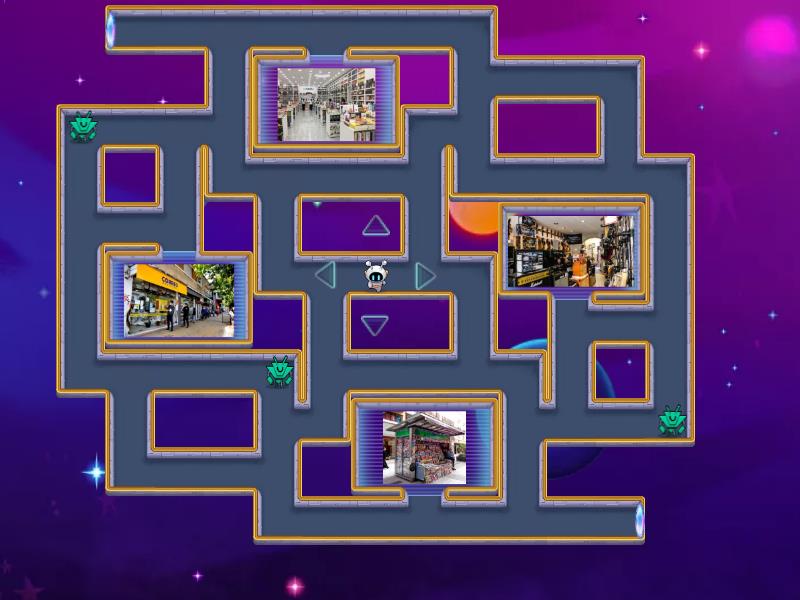 PLACES IN MY TOWN - Maze chase