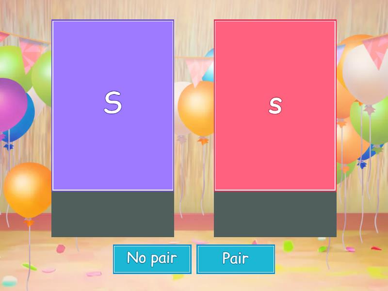 - Pair or No Pair