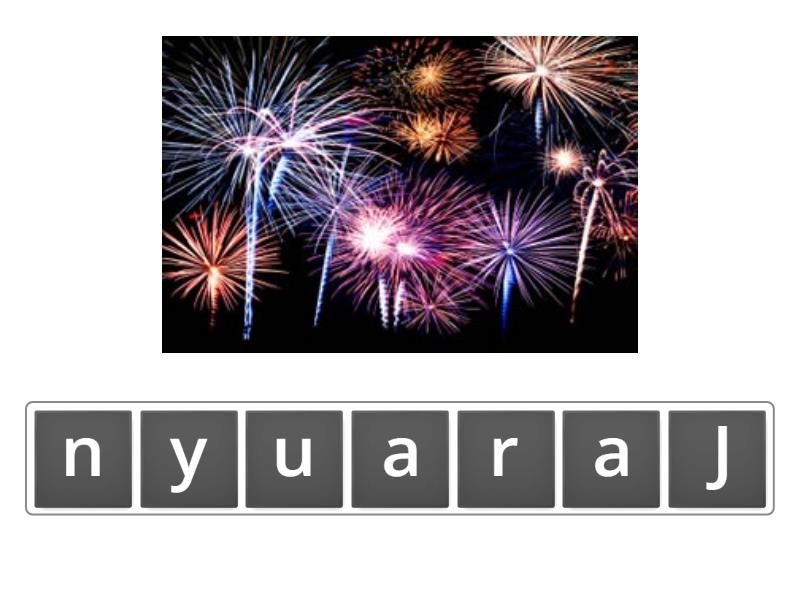 MONTHS AND DAYS. REORDER - Anagram