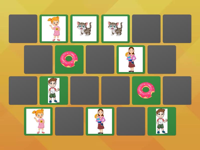 Memory game: cognates + jet part 1 - Matching pairs