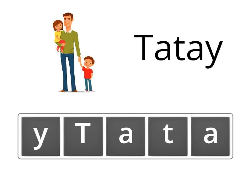 Kasapi ng Pamilya Short and Interactive Quiz - Anagrama