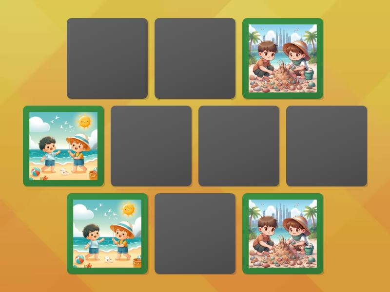 Find my twin! - Matching pairs