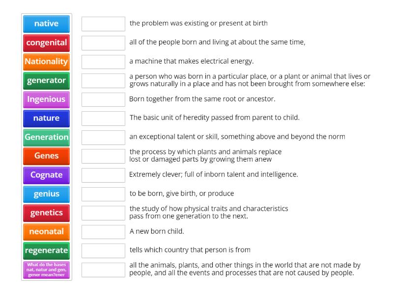 Unit 4 Lesson 17 - Match up