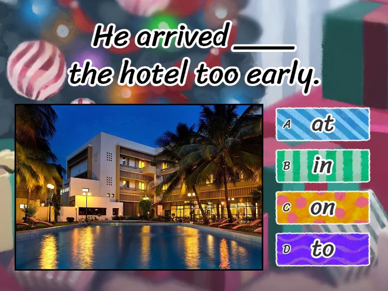 English File. Pre-interm. 3B. verbs + prepositions - Quiz