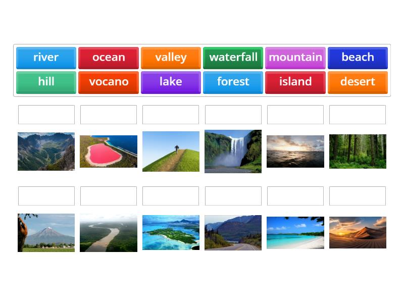 Geography - Match up