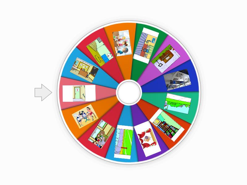 school places - Spin the wheel