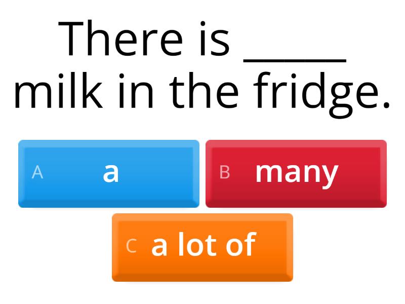 Choose the correct answer - Quiz