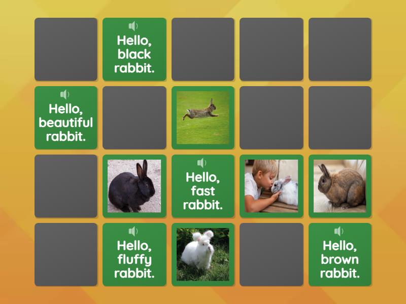 Hello, Rabbit - Matching pairs