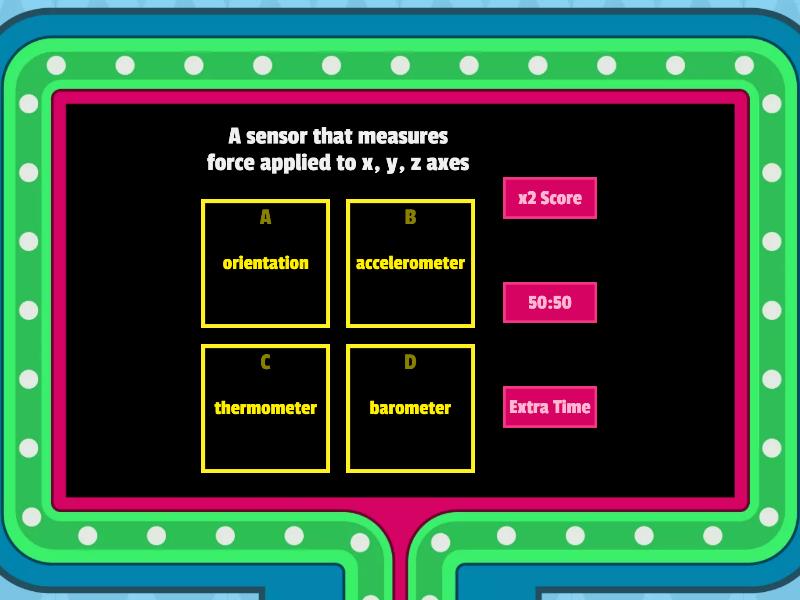 Mobile Device Functions Quiz Show - Gameshow quiz