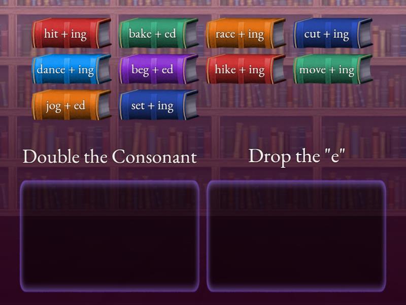 Suffix Game: Double or Drop? - Group sort