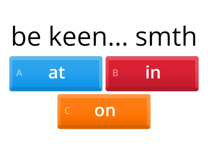 EF Int Unit 3B Dependent prepositions (after adjectives) - - Quiz