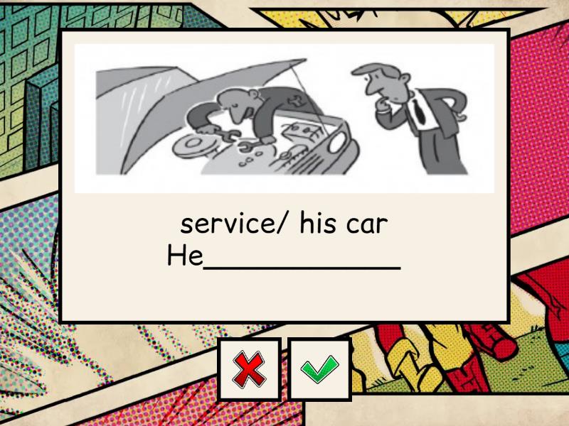 Grammar: Have something done (Level intermediate plus 8A) - Flash cards