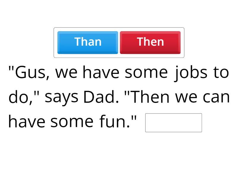 Sentence Scramble-Lesson 6 - Missing word