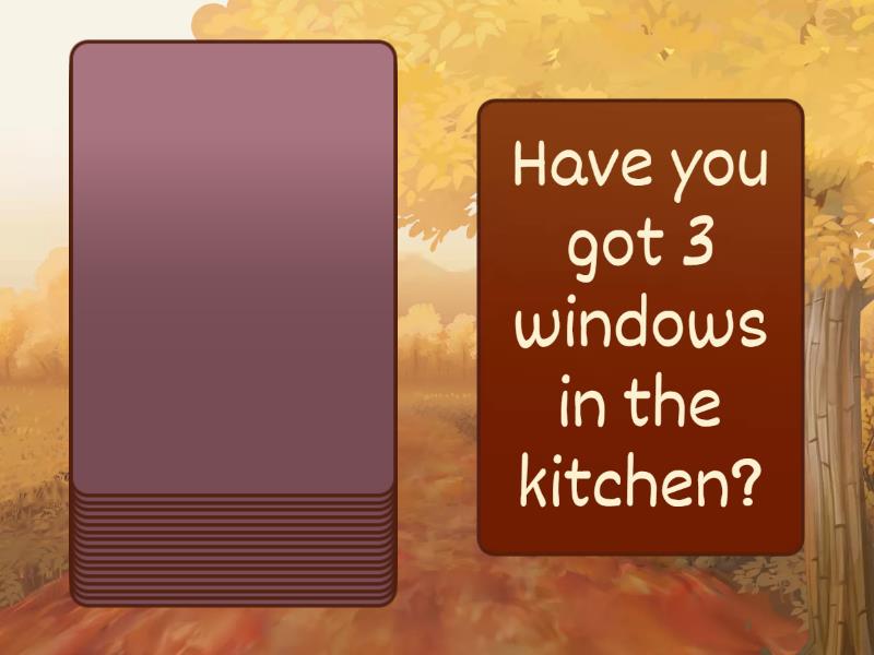 Have/Has got - - Speaking cards