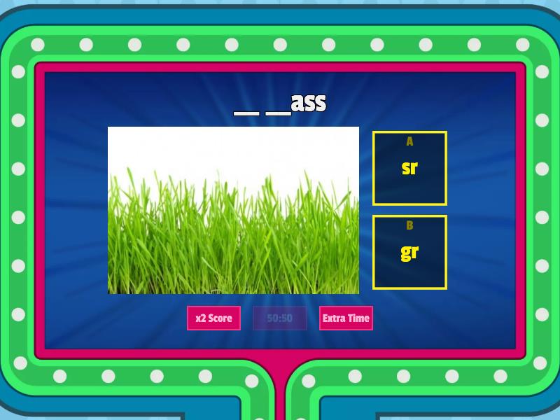 Phonics - Gameshow quiz