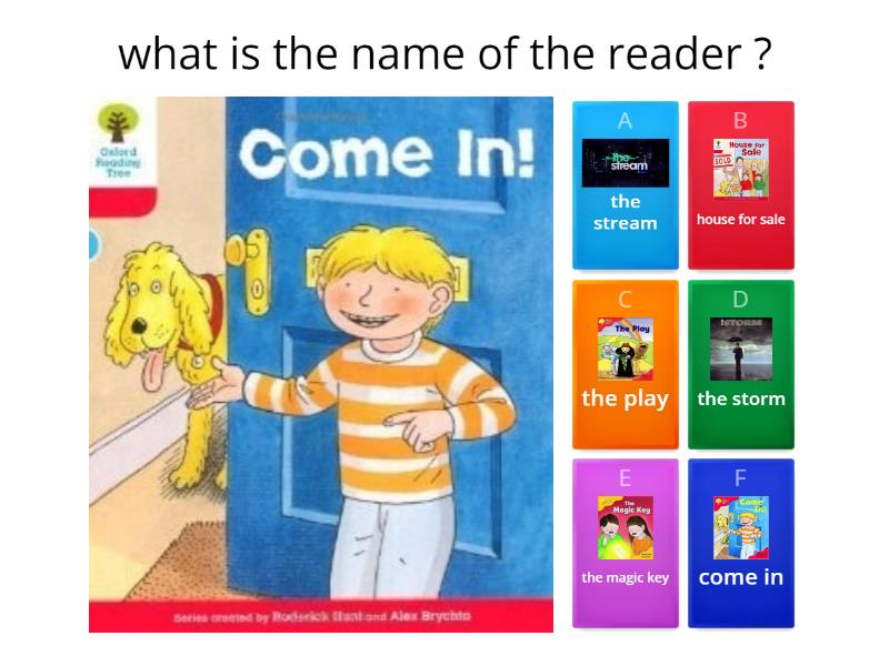 ORT Reader " Come In " pg # 1- 7 - Quiz