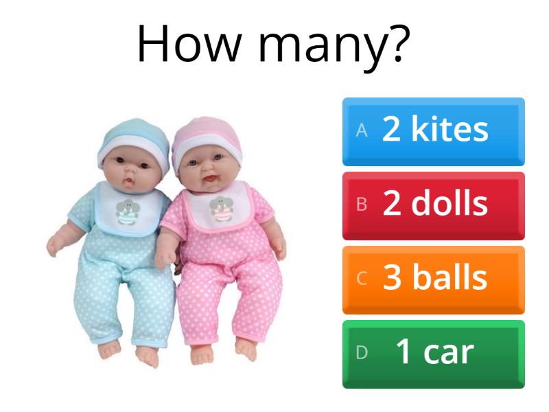 How many lesson 2 toys - Quiz