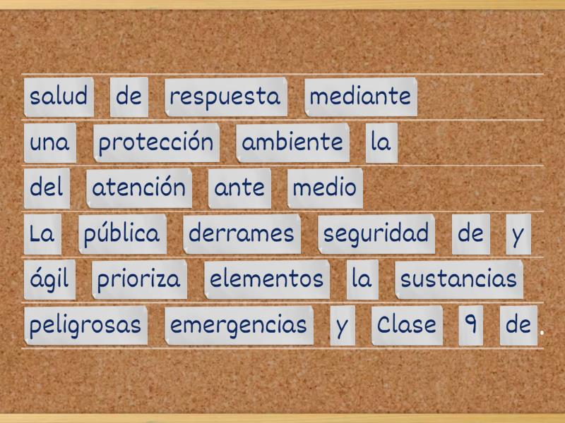 MODULO 40: JUEGO "IMANES DE PALABRAS" - Unjumble